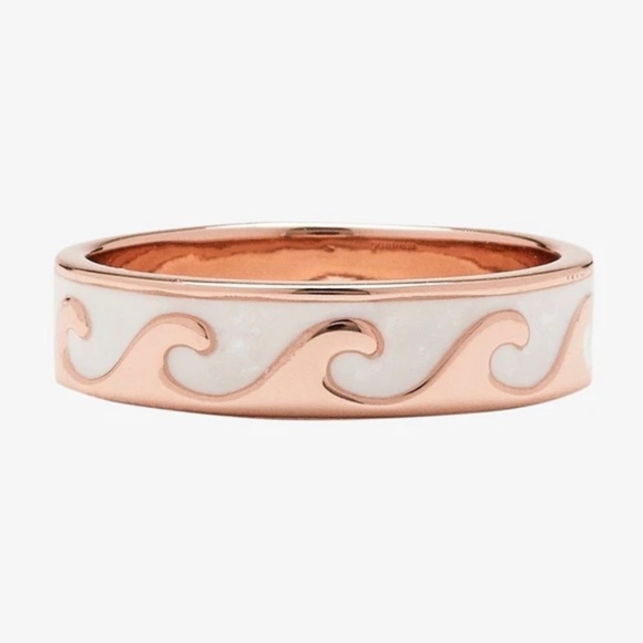 Pura Vida | Jewelry | Bnwt Pura Vida Rose Gold Wave Ring | Poshmark